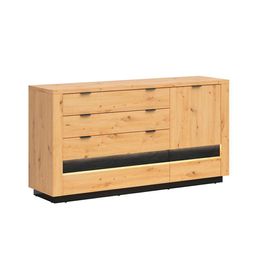 SIDEBOARD Glenn Holz und Schwarz