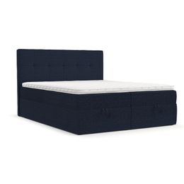 BOXBETT Tivra 180/200 cm Marineblau im Riva Stoff