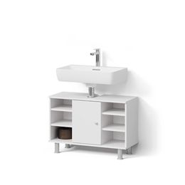 WASCHBECKENUNTERSCHRANK Fucino Wei&szlig; 80 x 54 cm
