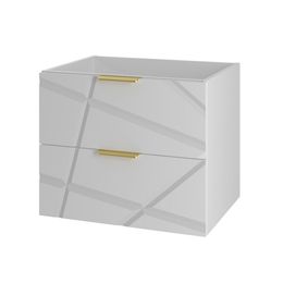 WASCHTISCHUNTERSCHRANK 60cm Aurora Wei&szlig;