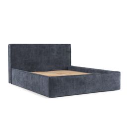 POLSTERBETT Sato mit Stauraum 180/200 cm Dunkelblau im Terra NW Stoff