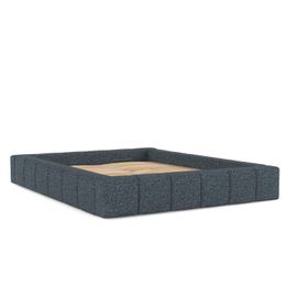 POLSTERBETT Kea mit Stauraum 160/200 cm Marineblau im Modesto Stoff
