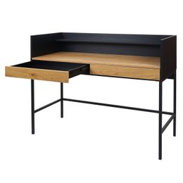 MCW SCHREIBTISCH Schwarz, Braun