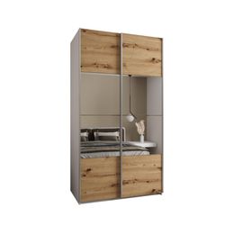 SCHWEBET&Uuml;RENSCHRANK 245,5/130/64 2-t&uuml;rig