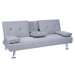 MCW 3-SITZER-SOFA Hellgrau