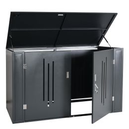 MCW 2ER-FAHRRADGARAGE Anthrazit