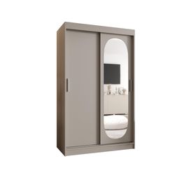 SCHIEBET&Uuml;RENSCHRANK mit Spiegel ROYAL 200/120/62 2-t&uuml;rig