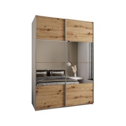 SCHWEBET&Uuml;RENSCHRANK 245,5/180/64 2-t&uuml;rig
