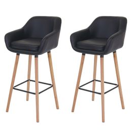 MCW BARHOCKER Schwarz 2er-Set