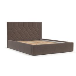 POLSTERBETT Brisa 180/200 cm Braun im Asti Stoff