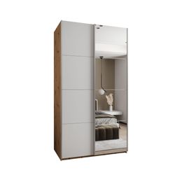 SCHWEBET&Uuml;RENSCHRANK 245,5/130/64 2-t&uuml;rig