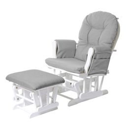 MCW RELAXSESSEL SCHWINGSTUHL Hellgrau