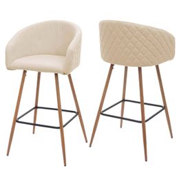 MCW BARHOCKER Beige 2er-Set