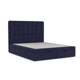 POLSTERBETT Celestia mit Stauraum 120/200 cm Marineblau im Alta Stoff