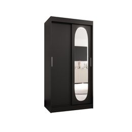 SCHIEBET&Uuml;RENSCHRANK mit Spiegel ROYAL 200/100/62 2-t&uuml;rig