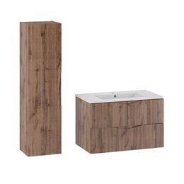 BADM&Ouml;BEL 80cm Tao 2er-Set Holz