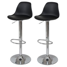 MCW BARHOCKER Schwarz 2er-Set
