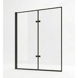 Badplaats BADEWANNE Medal 2 Teile cm Schwarz - 120 x 140 cm