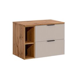 WASCHTISCHUNTERSCHRANK 80.6cm Adriel Beige