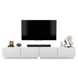 TV-LOWBOARD 2-er Set Enjoy Wei&szlig; Matt Loft 120 cm