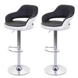 MCW BARHOCKER Schwarz, Wei&szlig; 2er-Set