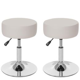 MCW HOCKER Beige 2er-Set
