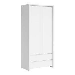 SCHRANK 2 T&uuml;ren Soren Wei&szlig; matt