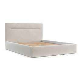 POLSTERBETT Liline 180/200 cm Creme im Paros Stoff