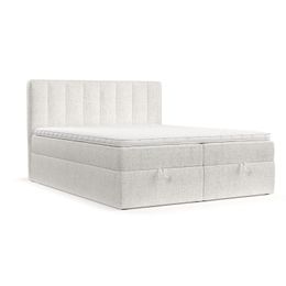 BOXBETT Lusso 160/200 cm Creme im Neve Stoff
