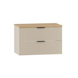 WASCHTISCHUNTERSCHRANK 80.6cm Astrid Kaschmir und Holz