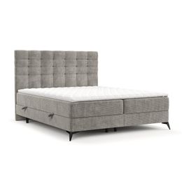 BOXBETT Niro 120/200 cm Hellbeige im Bonita Stoff