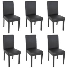 MCW ESSZIMMERSTUHL Schwarz 6er-Set