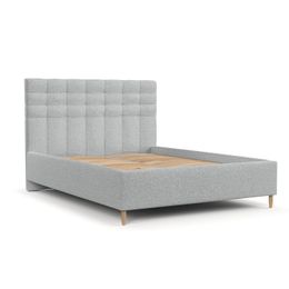 POLSTERBETT Soma 120/200 cm Hellgrau im Riva Stoff