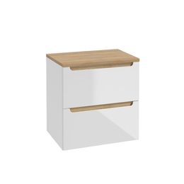 WASCHTISCHUNTERSCHRANK 60cm Livia Wei&szlig;