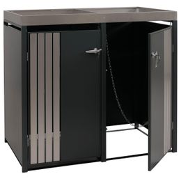 MCW 2ER-M&Uuml;LLTONNENVERKLEIDUNG Anthrazit, Silber