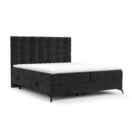 BOXBETT Niro 180/200 cm Schwarz im Bonita Stoff