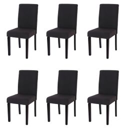 MCW ESSZIMMERSTUHL Schwarz 6er-Set