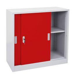 MCW AKTENSCHRANK Rot