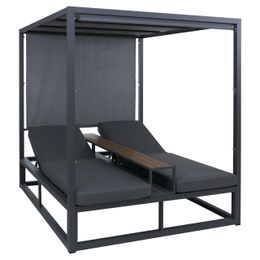 MCW LOUNGE-GARTENLIEGE Dunkelgrau