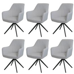 MCW ESSZIMMERSTUHL Beige 6er-Set