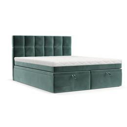 BOXBETT Elano 160/200 cm T&uuml;rkis im Kronos Stoff