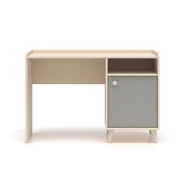 SCHREIBTISCH Alycia Beige - Grau - Holzeffekt