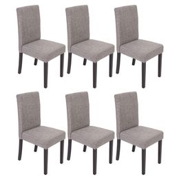 MCW ESSZIMMERSTUHL Grau 6er-Set