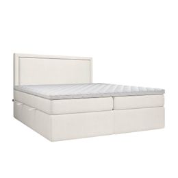 BOXBETT Jodan 160/200 cm Creme im Megan Stoff