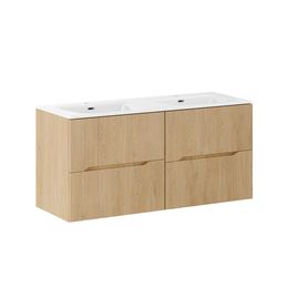 DOPPELWASCHTISCH 120.4cm Isaline Helle Eiche
