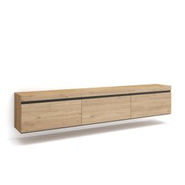 LOWBOARD, H&auml;ngend, Eiche, 240/35/45cm