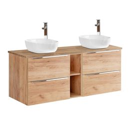 DOPPELWASCHTISCH 140.4cm April Holz