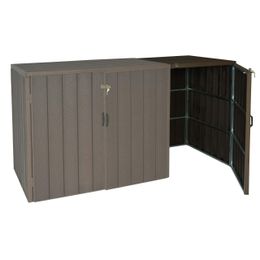 MCW M&Uuml;LLTONNENBOX ERWEITERUNG Braun
