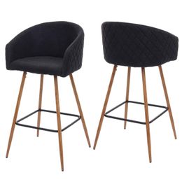 MCW BARHOCKER Anthrazit 2er-Set
