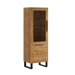VITRINE Eden Holz und Metall
